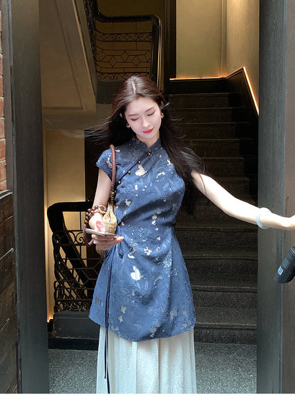 Charleigh Elegant Qipao Cheongsam Two Piece – Cheongsam Indonesia